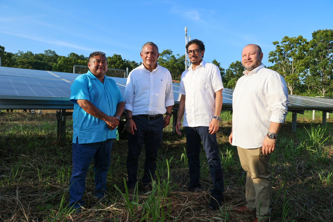 Inauguration of Solar PV System in Indian Creek – Government of Belize ...